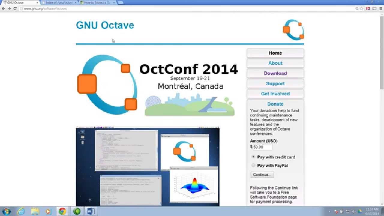 octave installation instructions - YouTube