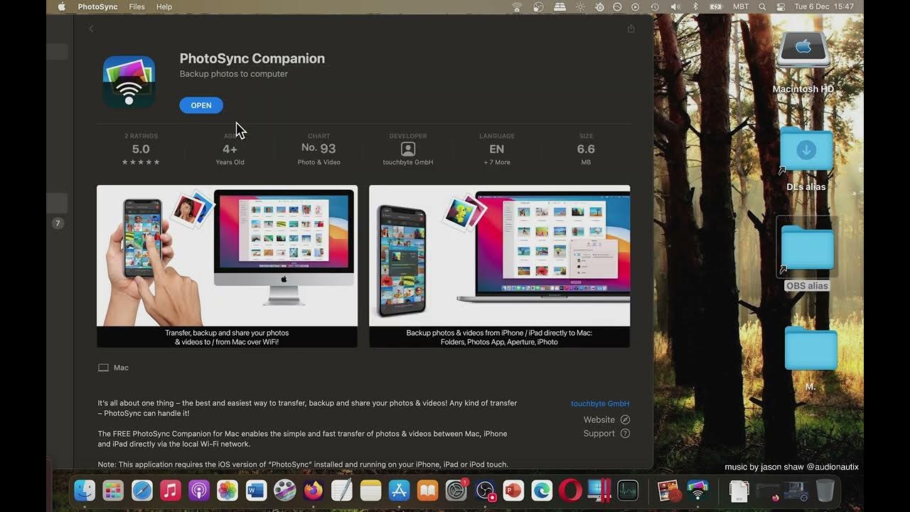 PhotoSync Companion BEST Mac App Store Apps - YouTube