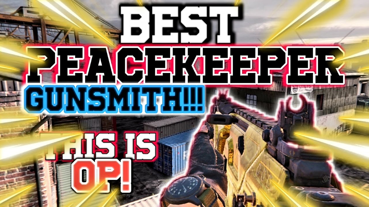 Best PeaceKeeper Class Setup!! COD Mobile! - YouTube