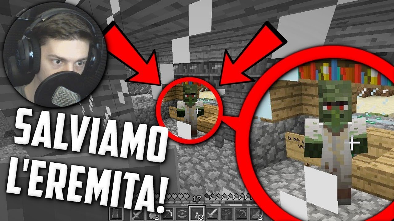 SALVIAMO L'EREMITA DALLA MALEDIZIONE! - GREEN STEVE SEED - MINECRAFT 1. ...