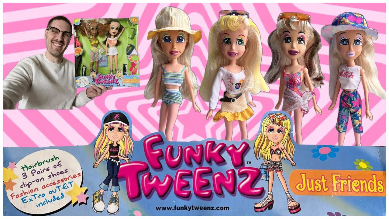 Funky Tweenz "Just Friends" Doll Review - YouTube