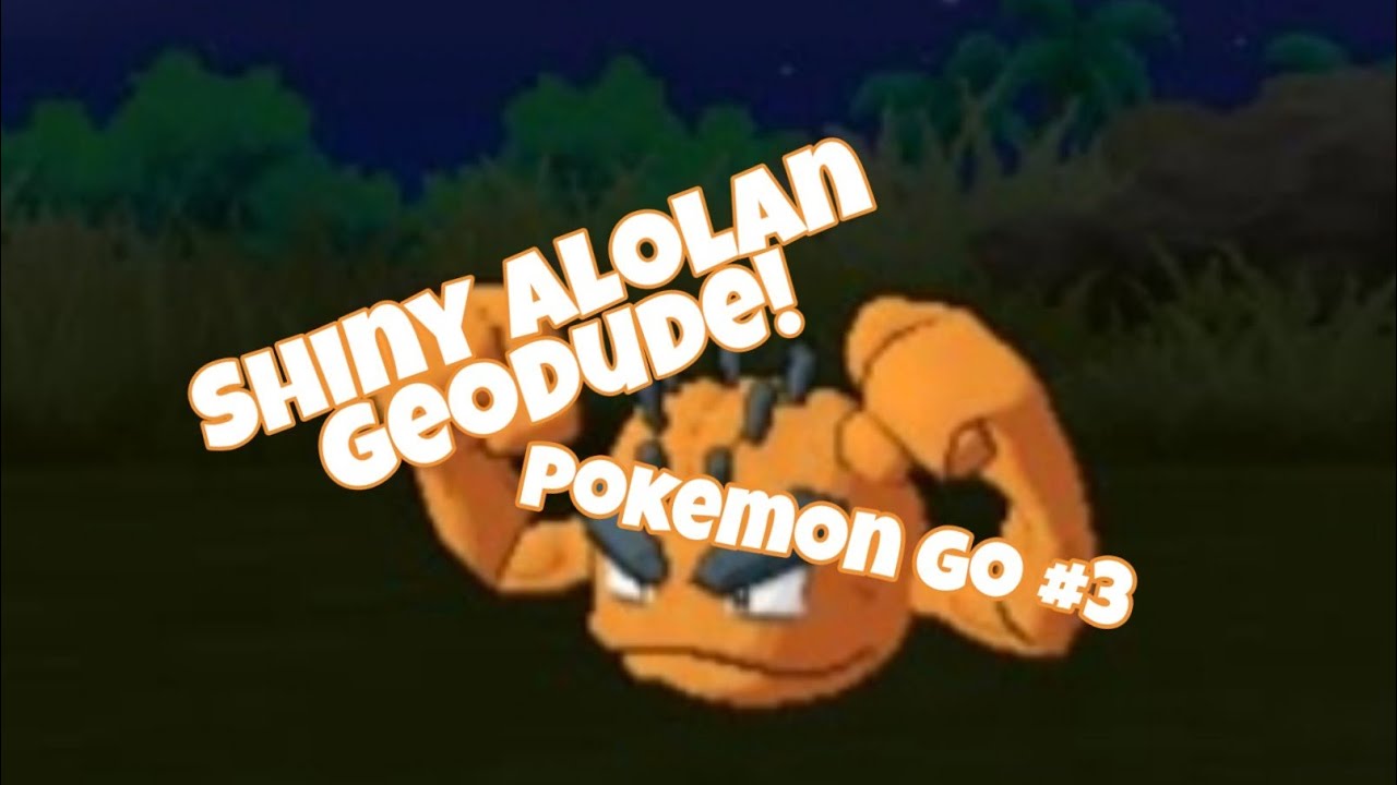 Pokémon GO #3 | Shiny Alolan Geodude! - YouTube