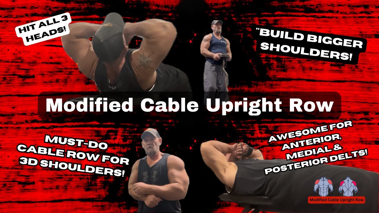 This Modified Cable Row Will EXPLODE Your Shoulder Gains! - YouTube