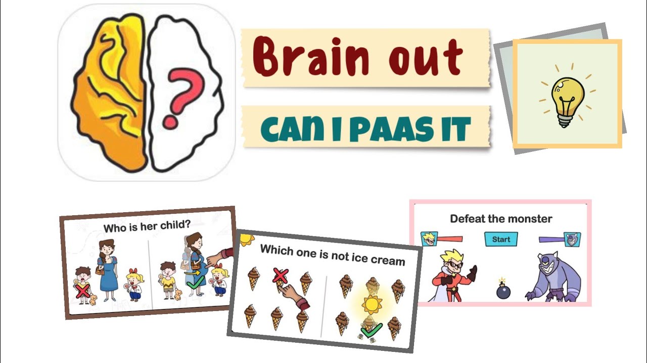 Brain out || brain out game puzzle|| 🧠 can I pass it #gameplay #video # ...
