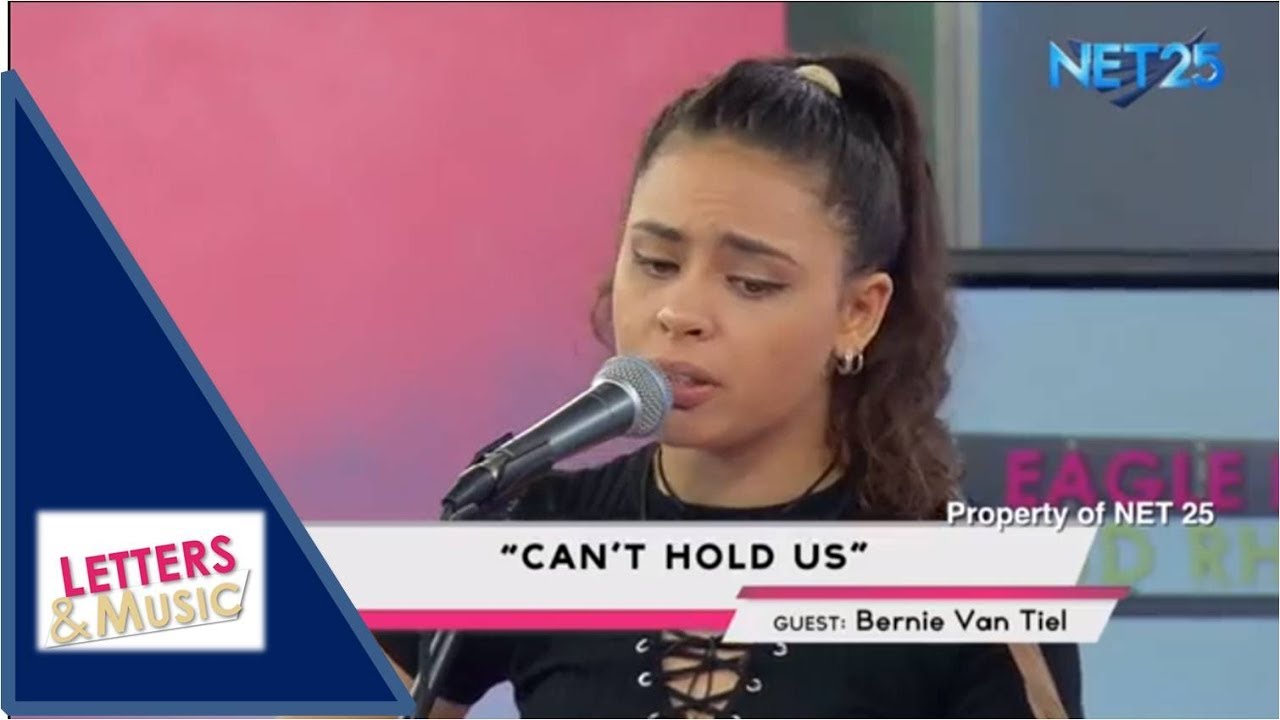 BERNIE VAN TIEL - CAN'T HOLD US (NET25 LETTERS AND MUSIC) - YouTube