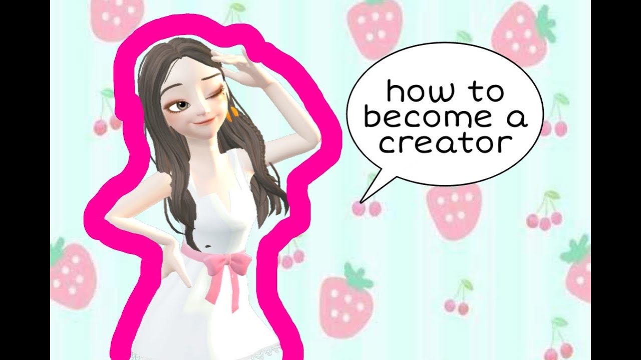 How to become a creator in zepeto - YouTube