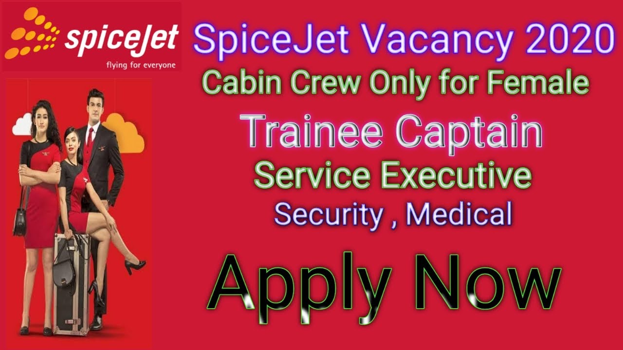Jobs in airlines | Jobs in SpiceJet | SpiceJet Recruitment 2020 - YouTube