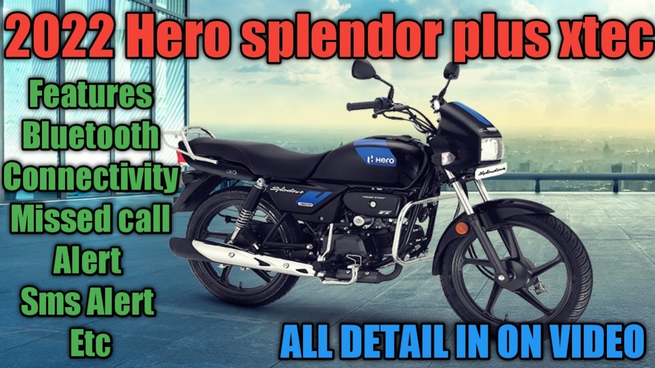 Hero Splendor Plus XTec Review | 2022 Hero Splenor Xtec | New Splenor ...