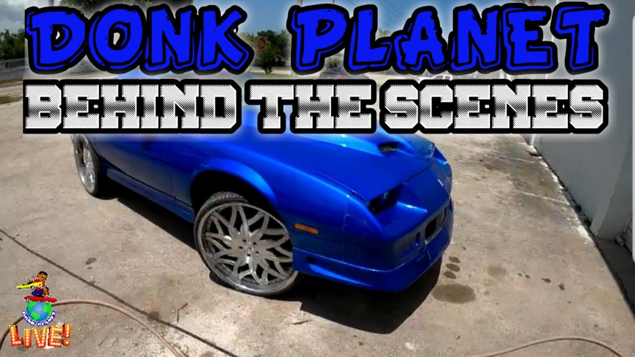 DonkplanetliveBTS: 1973 chevy caprice donk and candy blue camaro drop ...