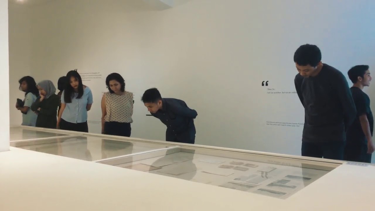 A Trip to Galeri Nasional: Pameran Arsitektur Frederich Silaban - YouTube