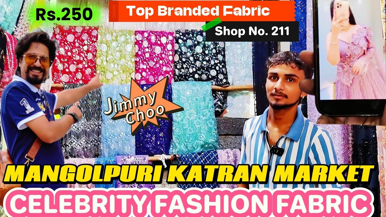 MANGOLPURI KATRAN MARKET | Influencer cloth | Celebrity Dresses ...