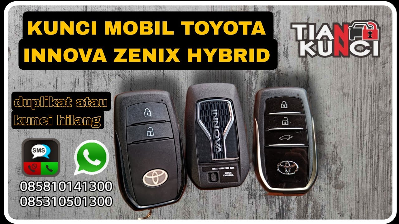 duplikat kunci innova zenix | solusi kunci Innova ZENIX hilang | bikin ...