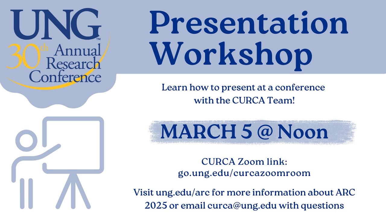 CURCA How to Present at Conferences (ARC 2025) - YouTube