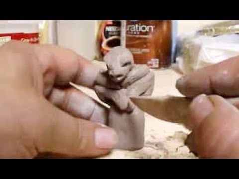 DIY Miniature Gargoyle Tutorial - YouTube