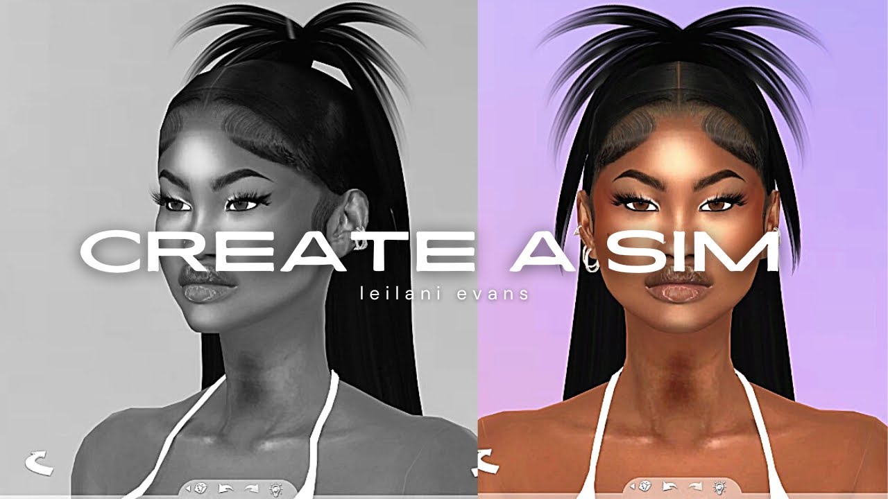 Leilani Evans 🤍|| Create A Sim (Sims 4) FREE SIM CC DOWNLOAD - YouTube