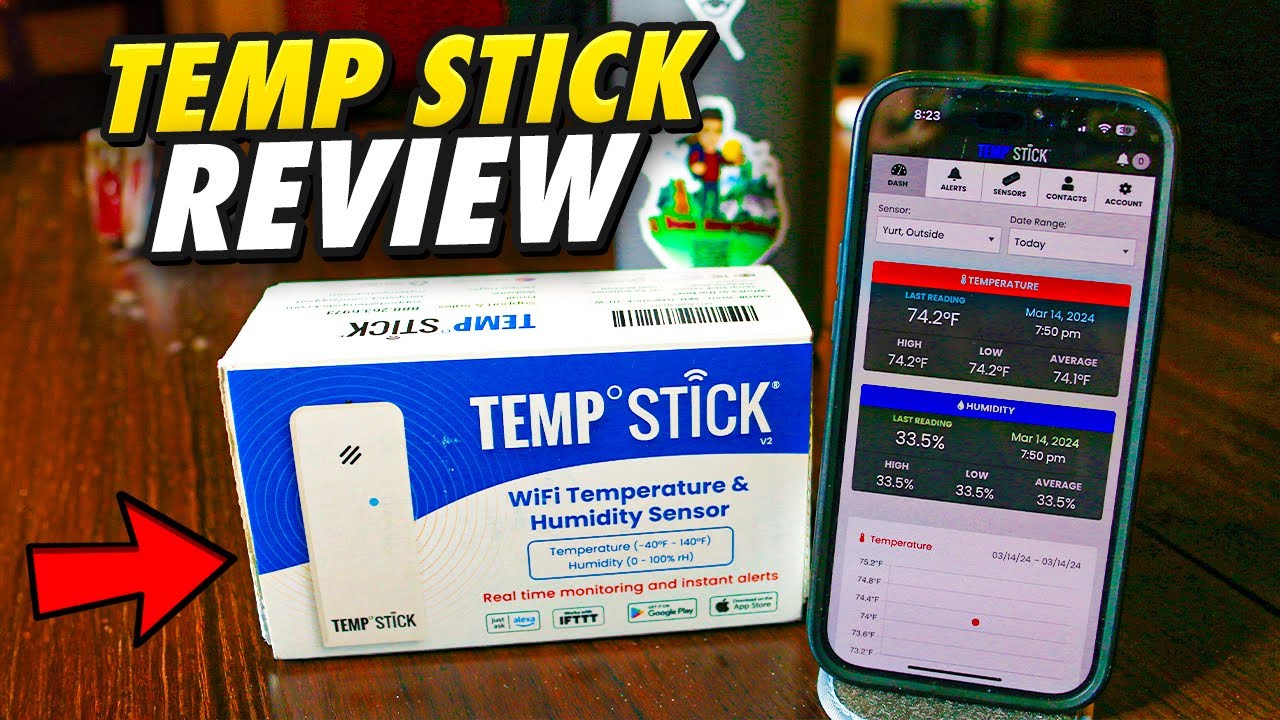 Temp Stick - The Best Smart Thermometer For Home Monitoring: Honest ...