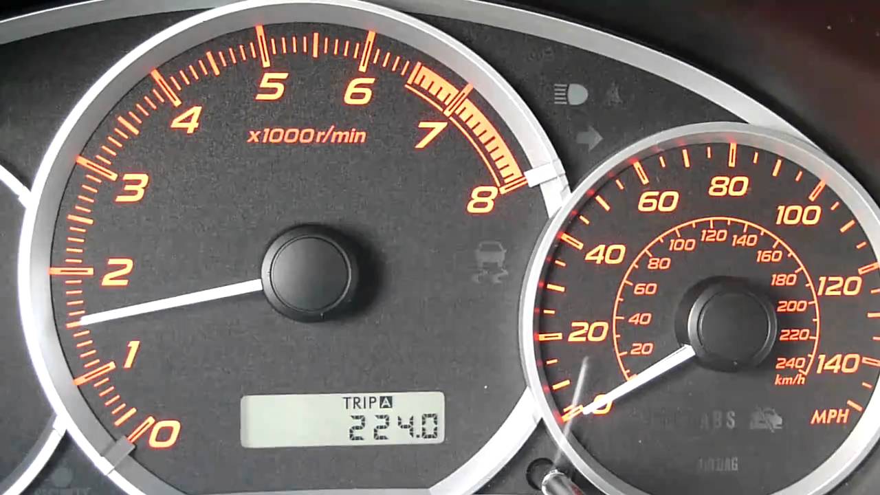 2011 Subaru WRX Launch Control 0-60 / 0-80 - YouTube