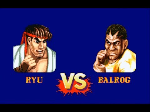 Street Fighter II Turbo Hyper Fighting - Ryu vs. Balrog - Hardest ...