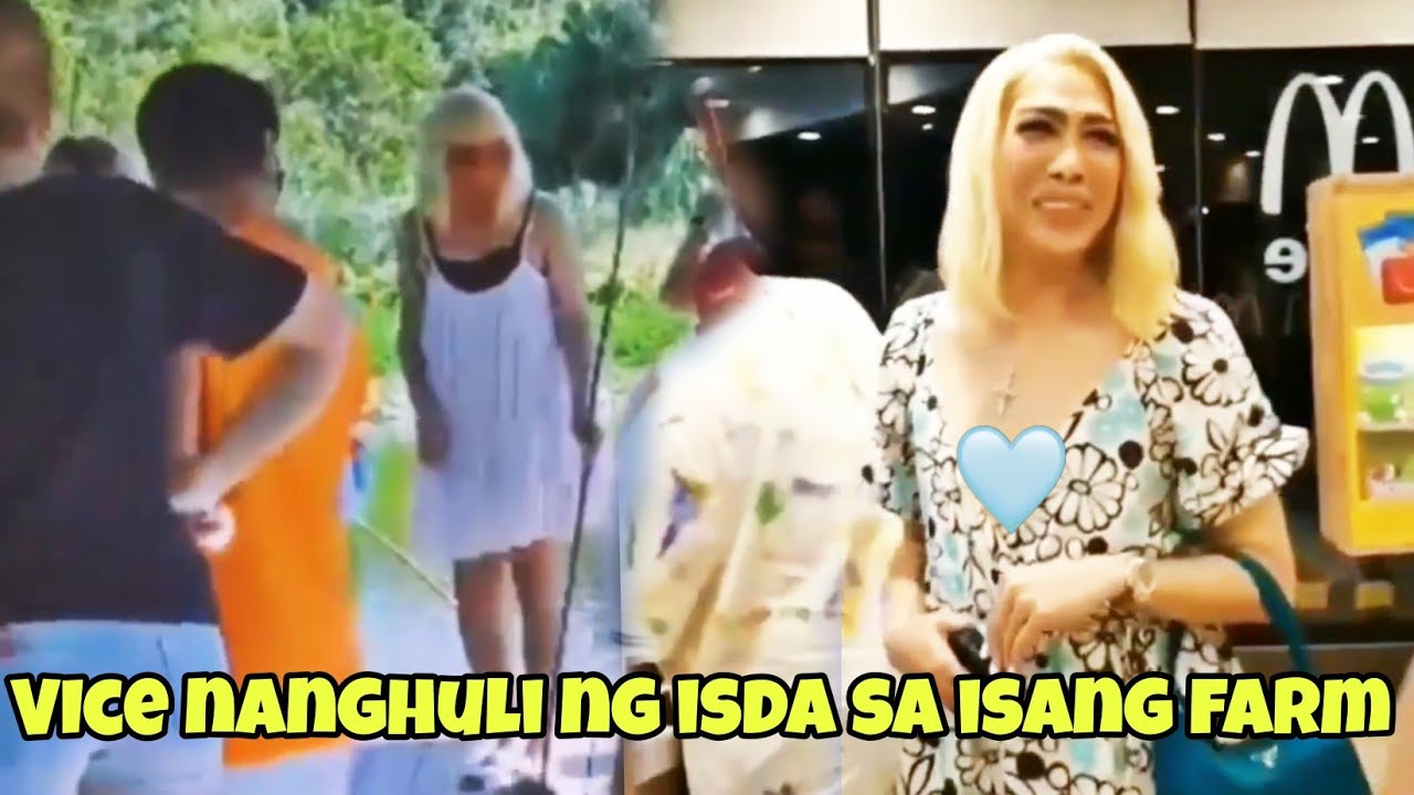 VICE GANDA Spotted sa kanilang pangingisda sa isang farm at sa MCDO ...