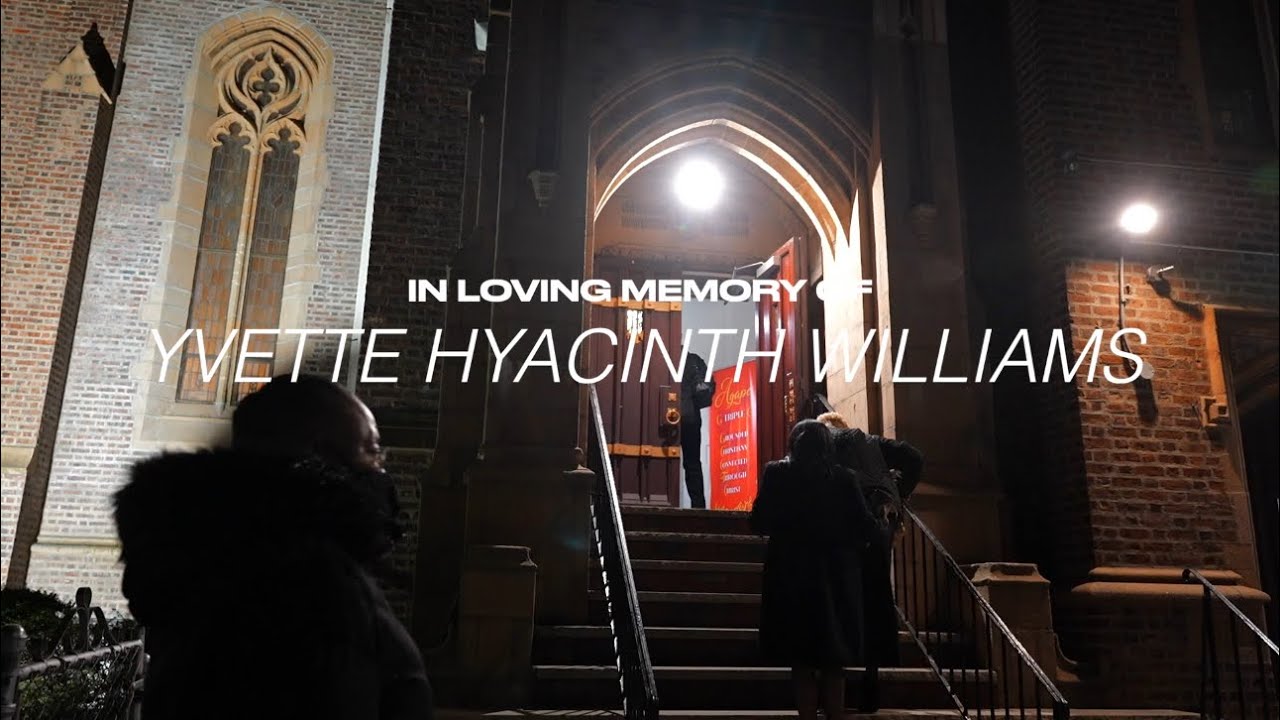 In Loving Memory of Yvette Hyacinth Williams - YouTube