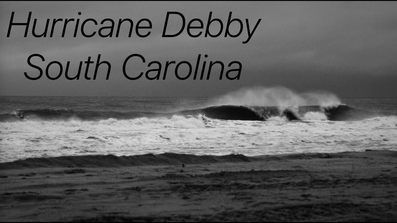 Surfing South Carolina Hurricane Debby - YouTube