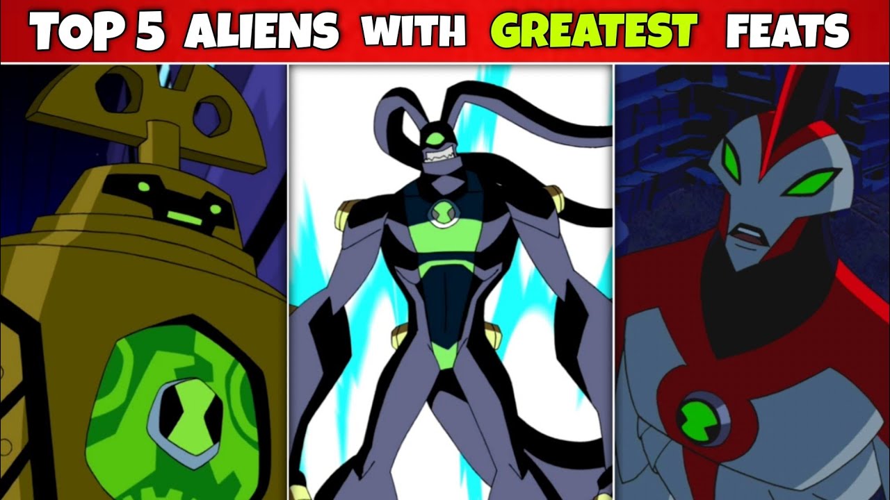 Top 5 Aliens with greatest feats | Fan 10k - YouTube