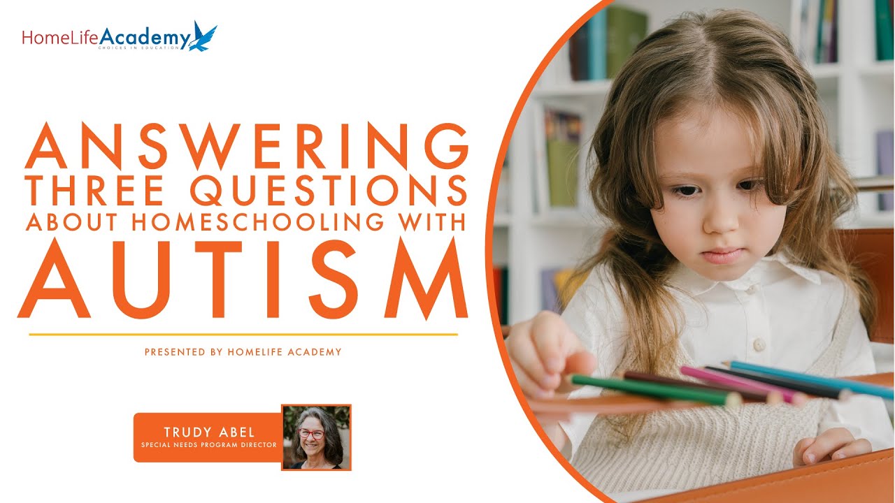 Answering Three Questions about Homeschooling with Autism - YouTube