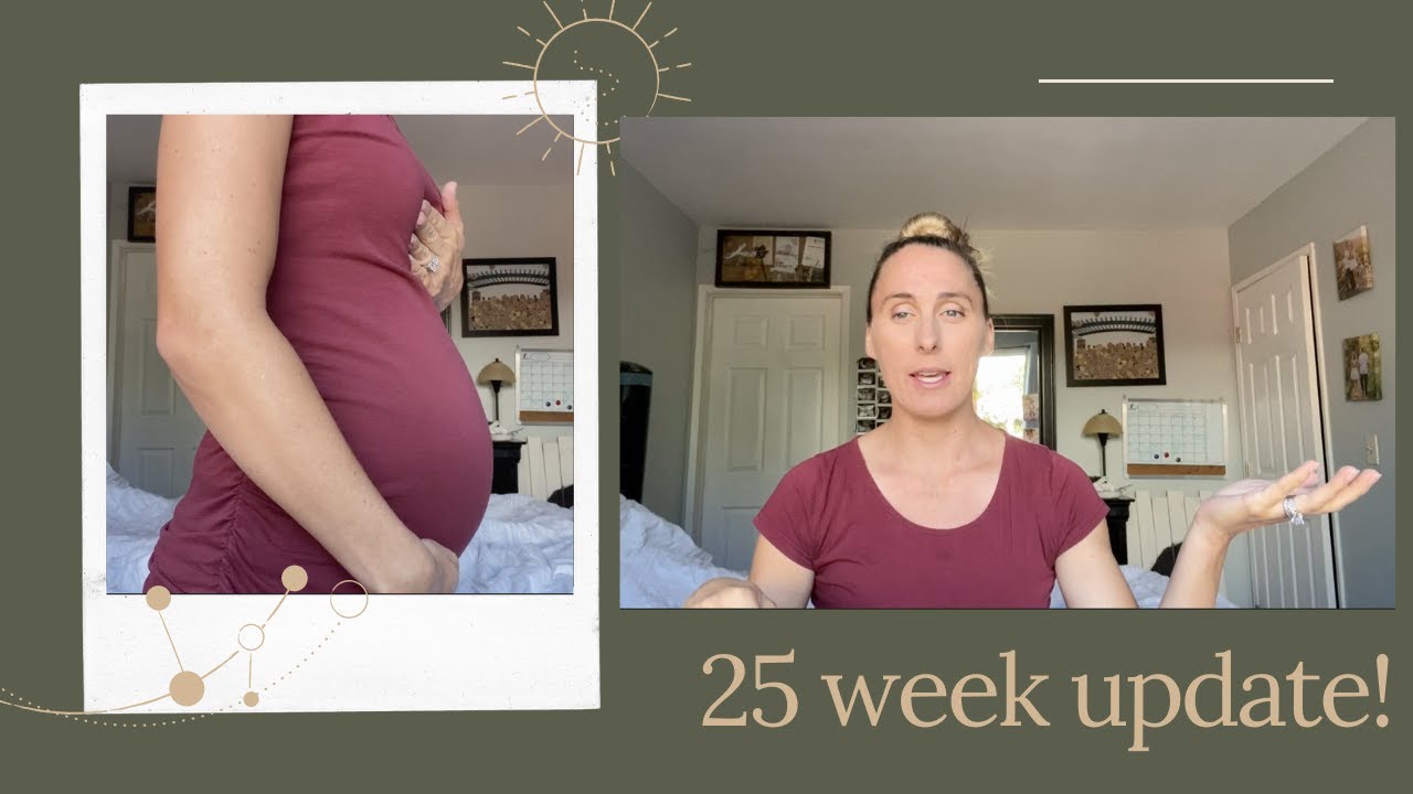 25 WEEK BUMPDATE! | DOCTOR GIVES PREDICTION - YouTube