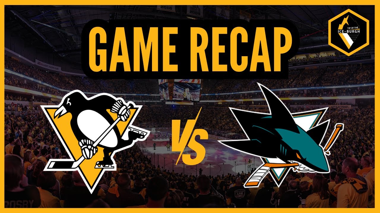 Game Recap | Penguins vs. Sharks - YouTube