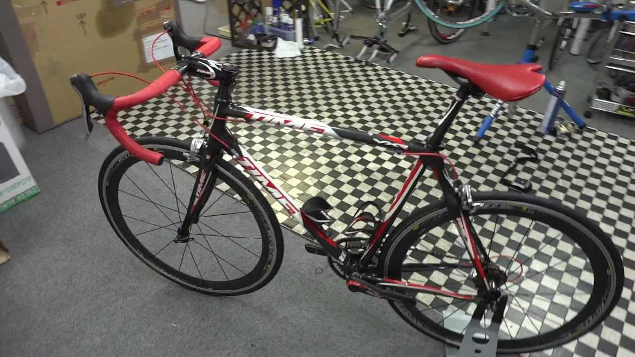 【ESB】タイム TIME VXR 2006モデル デュラエース仕様 完成車 56cm - YouTube