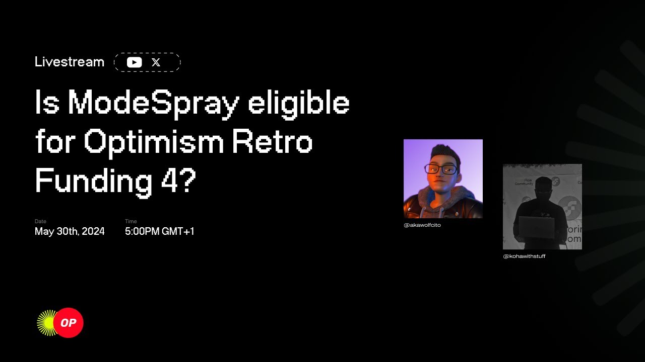 Is Mode Spray eligible for Optimism Retro Funding 4? - YouTube
