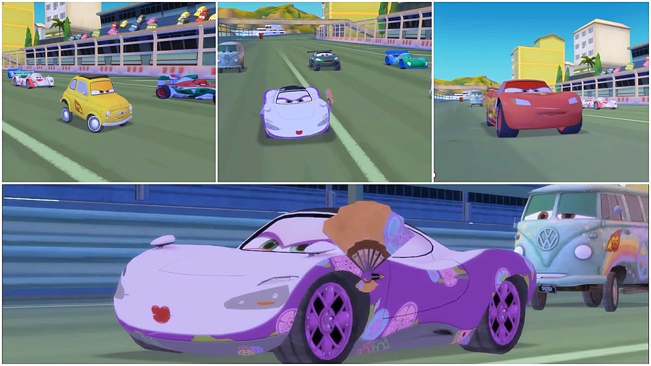 Cherry Blossom Holley race at Mountain Run, Cars 2 The Video Game PC ...