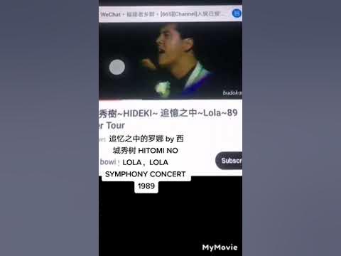 Hitomi no Lola 瞳のローラ by Hideki Saijo西城秀樹 - YouTube