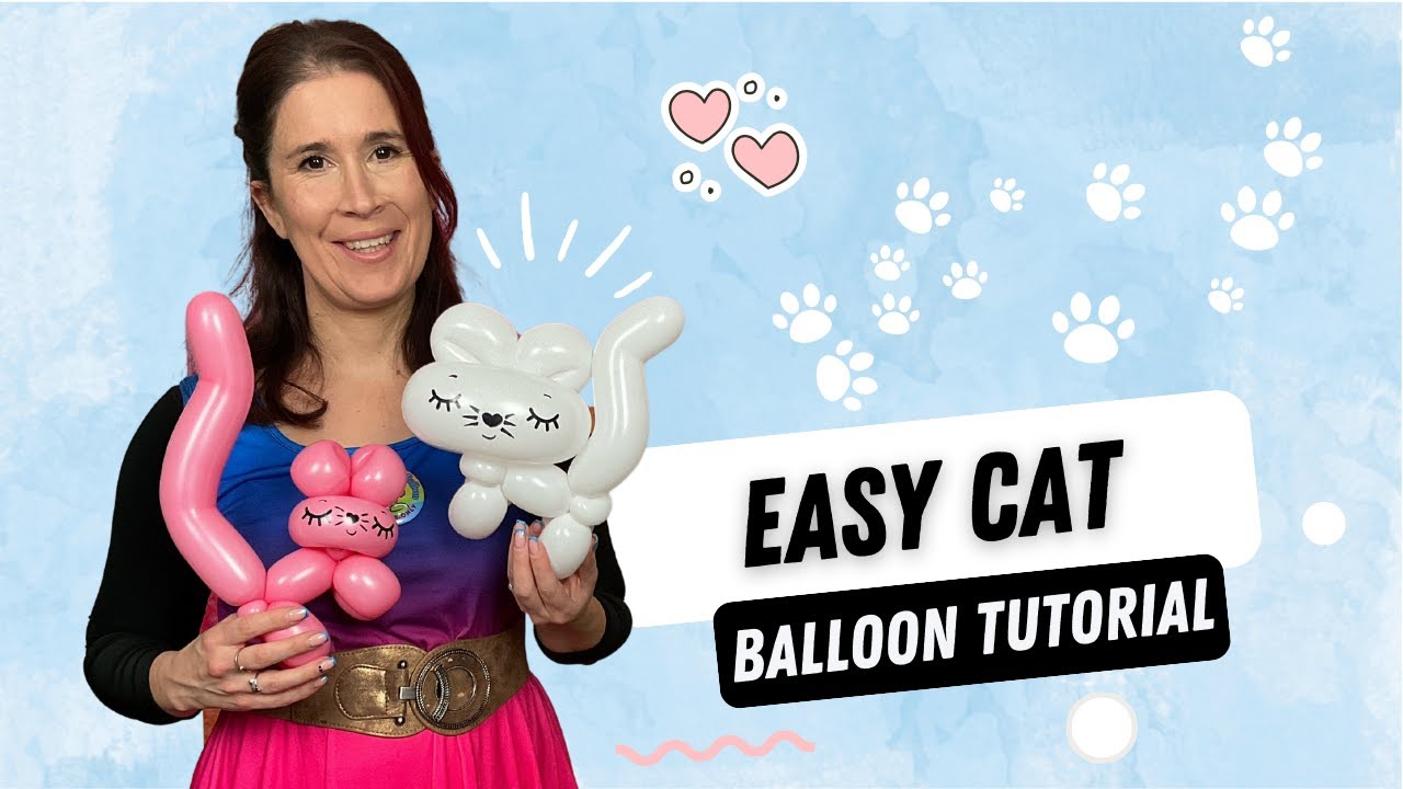 Balloon Cat Tutorial for Beginners: Step-by-Step Guide to Crafting Your ...