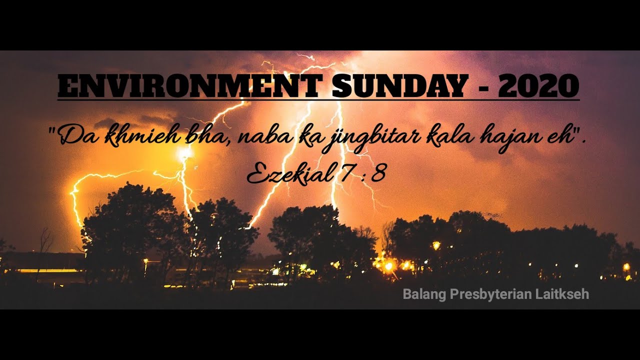 ENVIRONMENT SUNDAY SERMON - YouTube