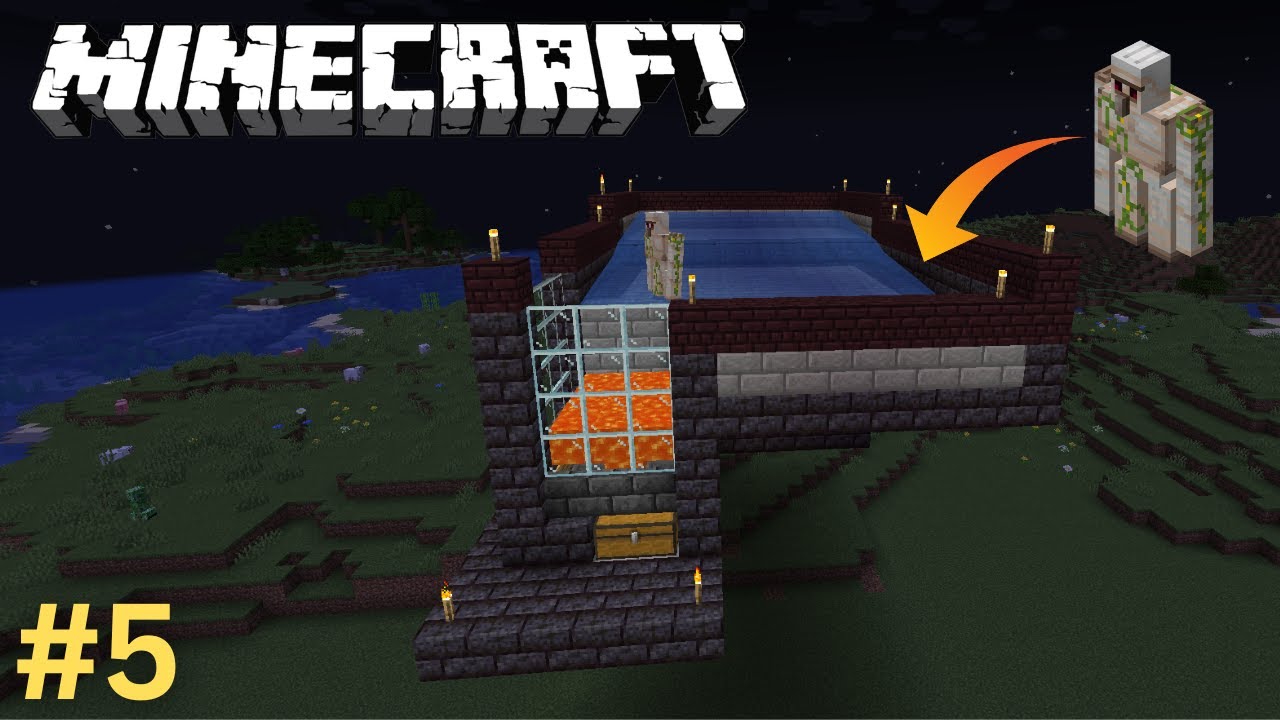 I MADE AN ULTIMATE GIANT IRON FARM | MINECRAFT GAMEPLAY #5 - YouTube