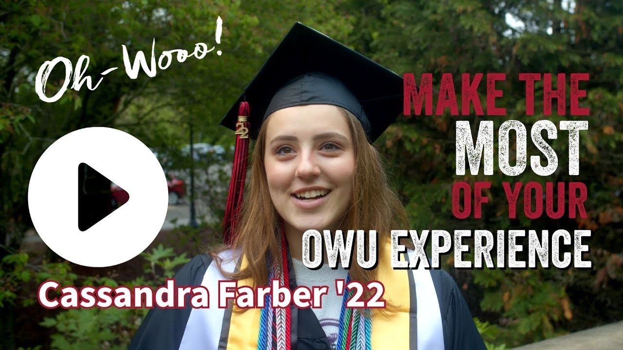 Advice from the OWU Class of 2022 to the OWU Class of 2026 - YouTube