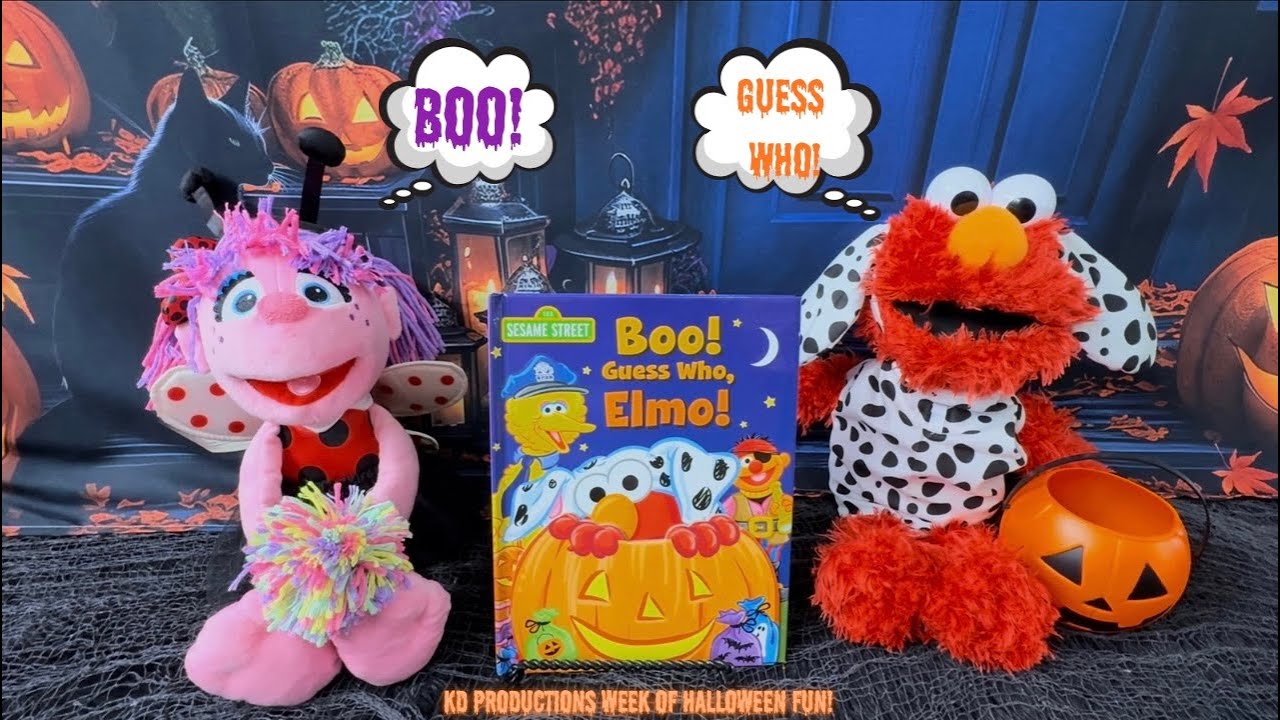 Sesame Street 🎃 BOO! GUESS WHO, ELMO! 🎃 Read Along With KD Productions ...