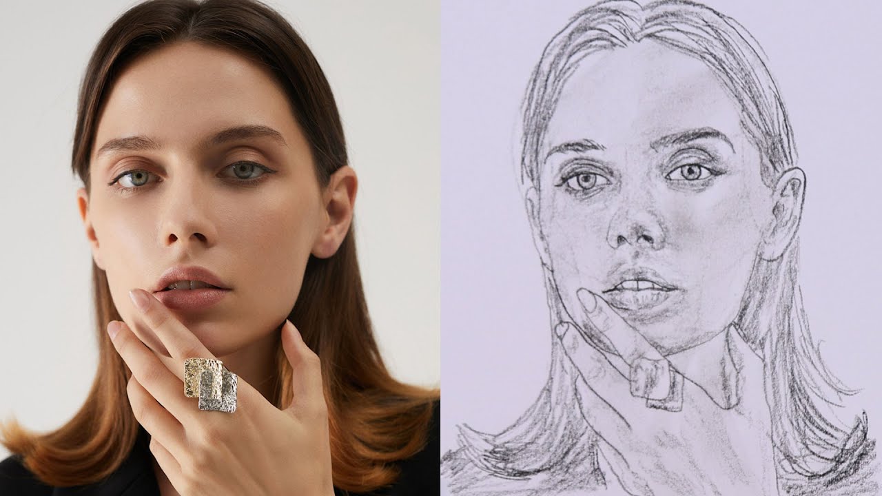 X-Painting:Be Innovative: Creative Shadow Lines on the Face - YouTube