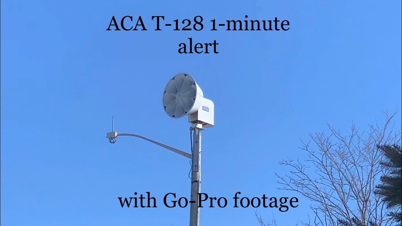 ASC T-128 10:00am monthly test|1-minute alert - YouTube