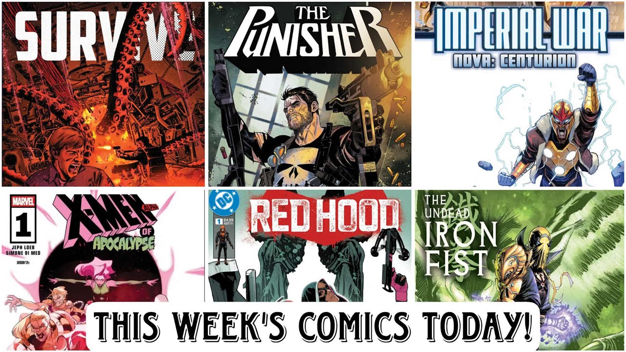 This Week's Comics Today! 9/9 - YouTube