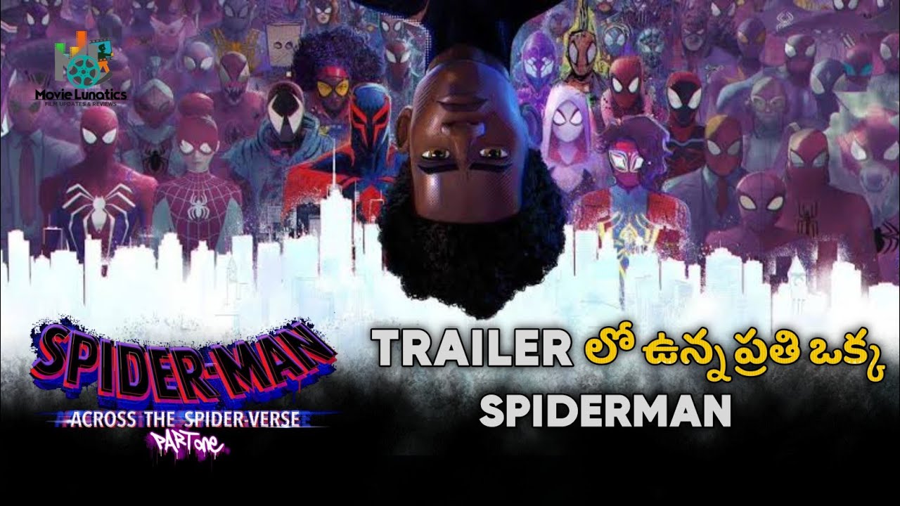 Every Single Spiderman in the Spiderman Across The Spiderverse Official ...