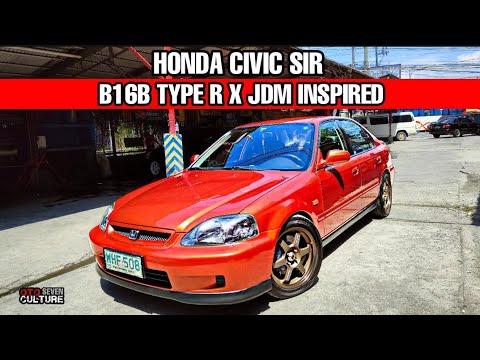 Honda Civic SIR B16B TYPE R X JDM Inspired | OtoCulture - YouTube