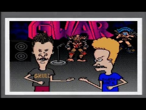 SNES Beavis and Butthead Gwar Concert - YouTube