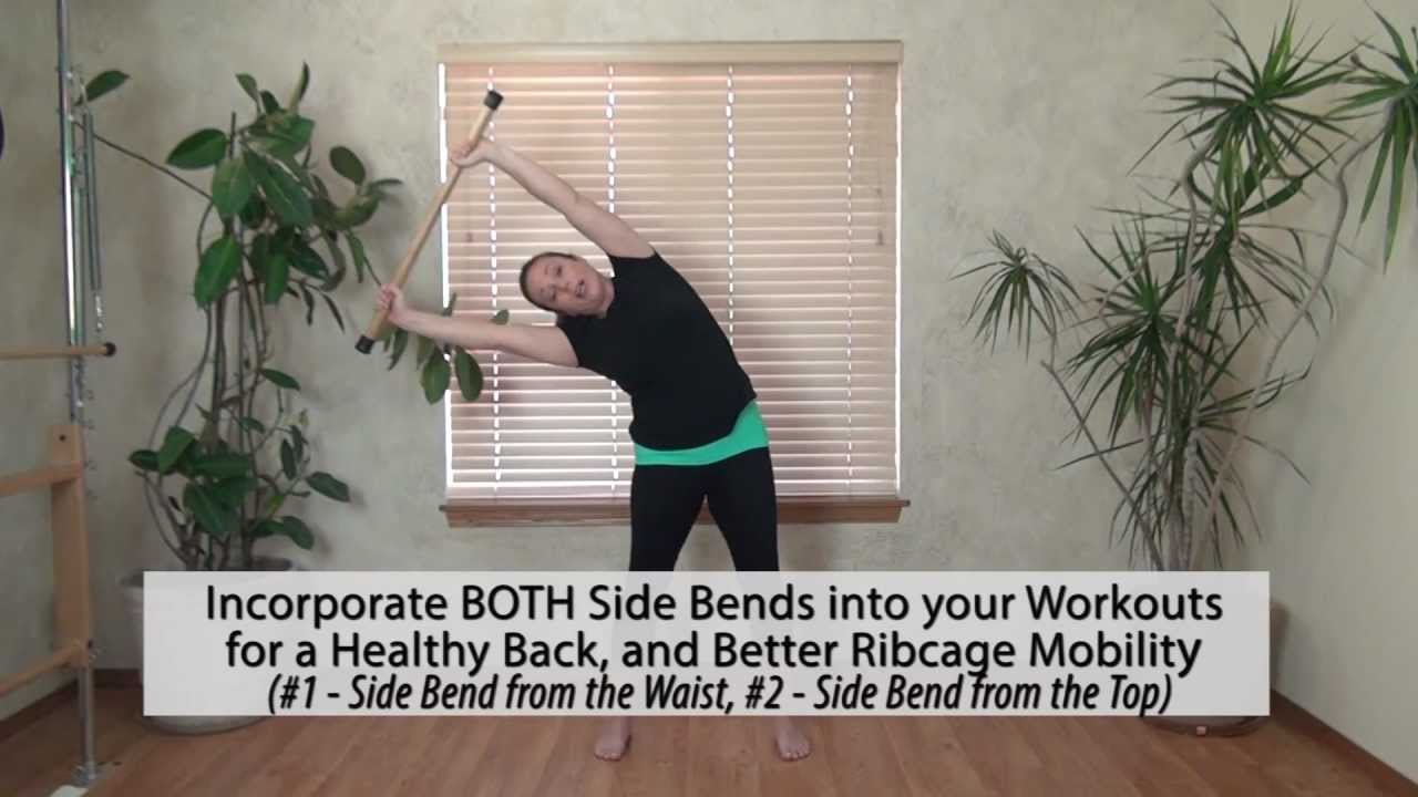 Healthy Back Exercises - Side Bends - YouTube