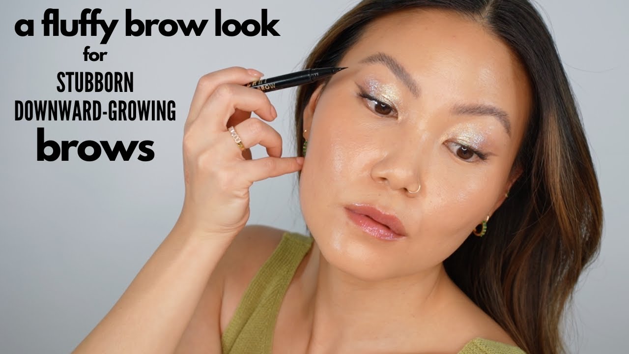 Fluffy Brows in Extreme Detail | Tips & Tricks for Stubborn Brows - YouTube