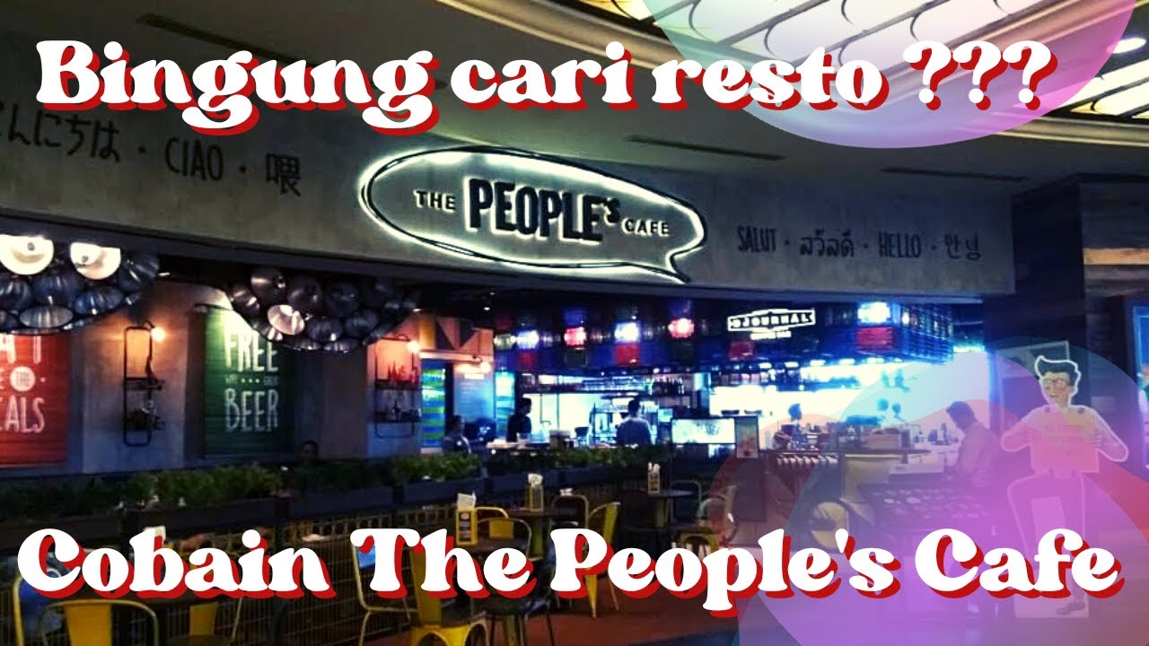 THE PEOPLE'S CAFE TERNYATA RASA NYA KAYA GINI BIKIN KETAGIHAN - YouTube