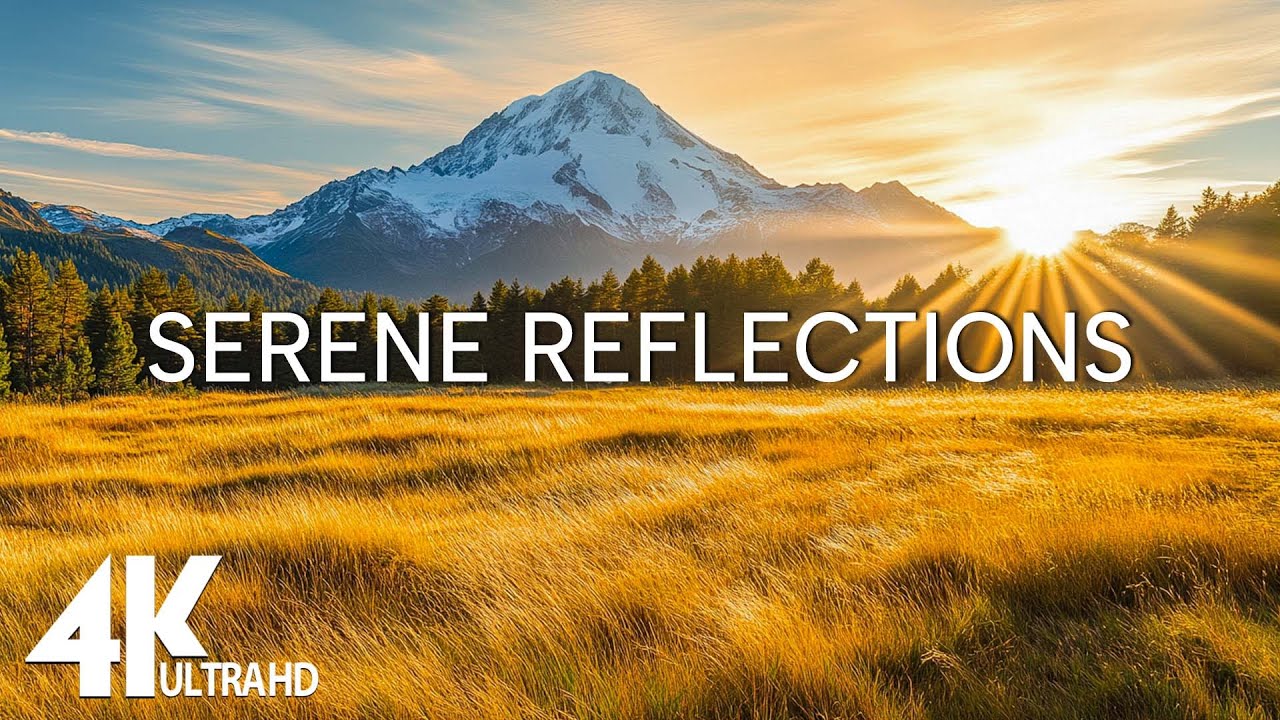 Serene Reflections - Scenic Relaxation 4k - YouTube