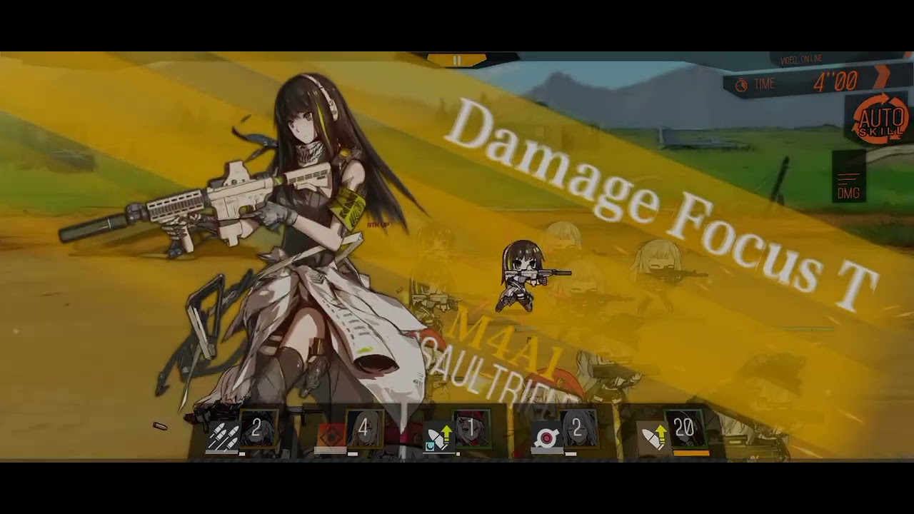 Girls frontline: Combat simulation-Capsul mode-Intermediate training ...