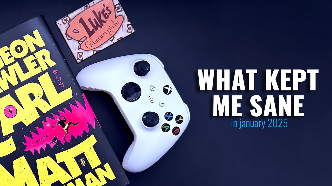 Surviving January: What I Played, Watched & Read - YouTube